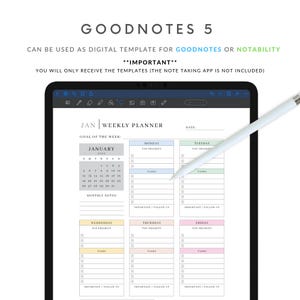 2025 Weekly Work Planner Printable, Minimalist Weekly Schedule, Week at ...