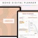 Boho Undated Goodnotes Planner Weekly Digital Planner - Etsy