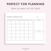 Printable Editable Weekly Lesson Plan, Teacher Planner, Simple School ...