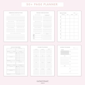 Goal Planner BUNDLE, 2024 Goals Tracker, SMART Goal Setting Kit, New ...