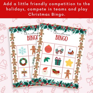 Christmas Game Bundle, Printable Family Games, Virtual Party Games ...