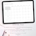 Digital Monthly Planner for Goodnotes, Fillable Forms Monthly Planner ...