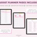 Digital Budget Planner, Digital Finance Planner, Digital Planner, Bi ...