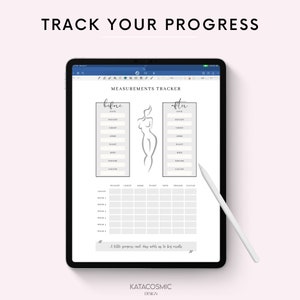 Body Measurements Tracker, 6 Week Body Transformation, Workout Progress ...