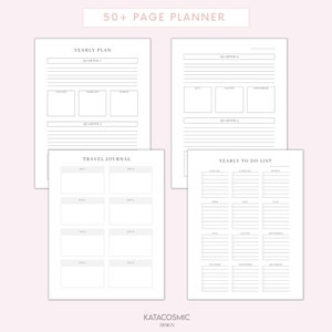 Goal Planner BUNDLE, 2024 Goals Tracker, SMART Goal Setting Kit, New ...