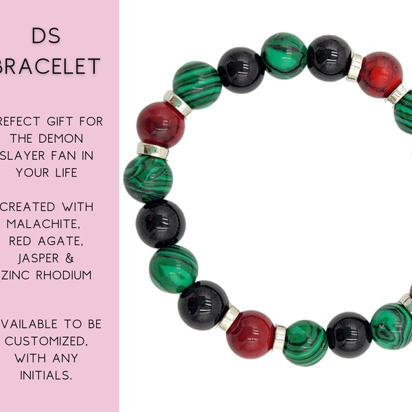 Demon Slayer Anime Bracelet - Etsy