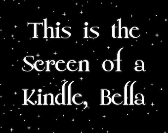 Kindle Lock Screen | Twilight | Skin of Kindle - Etsy