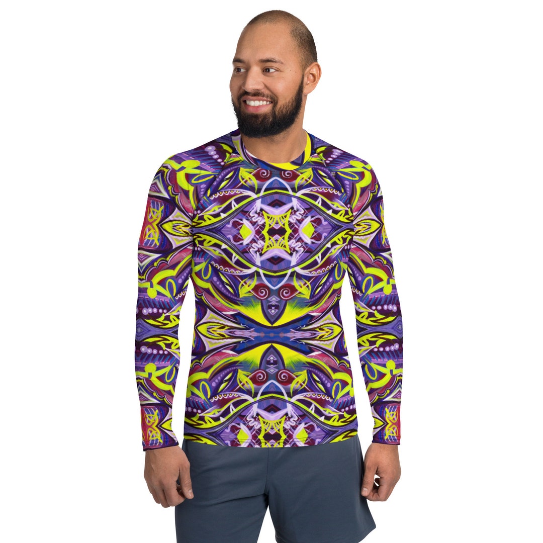 Ultraviolet Vision - Men's Long Sleeve Rash Guard - Etsy