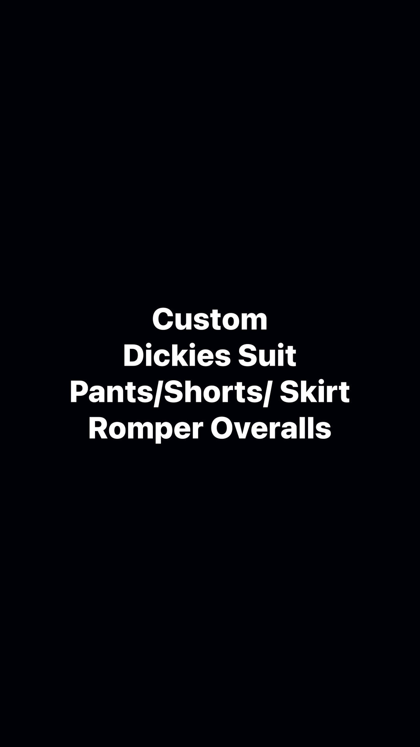 Custom Dickies Suit - Etsy