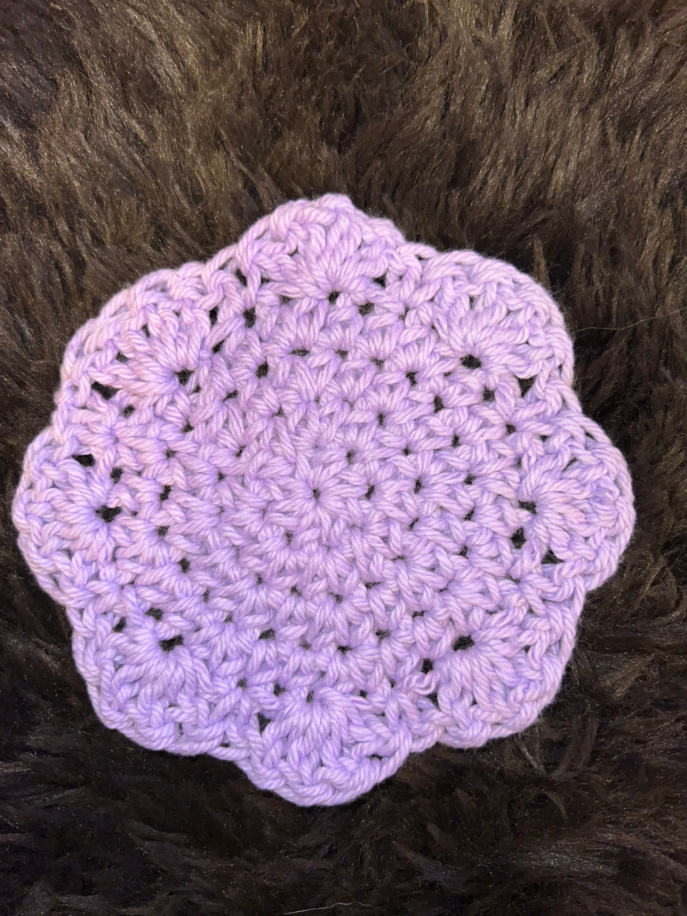 Scallop Edge Coaster Crochet Pattern - Easy - Etsy