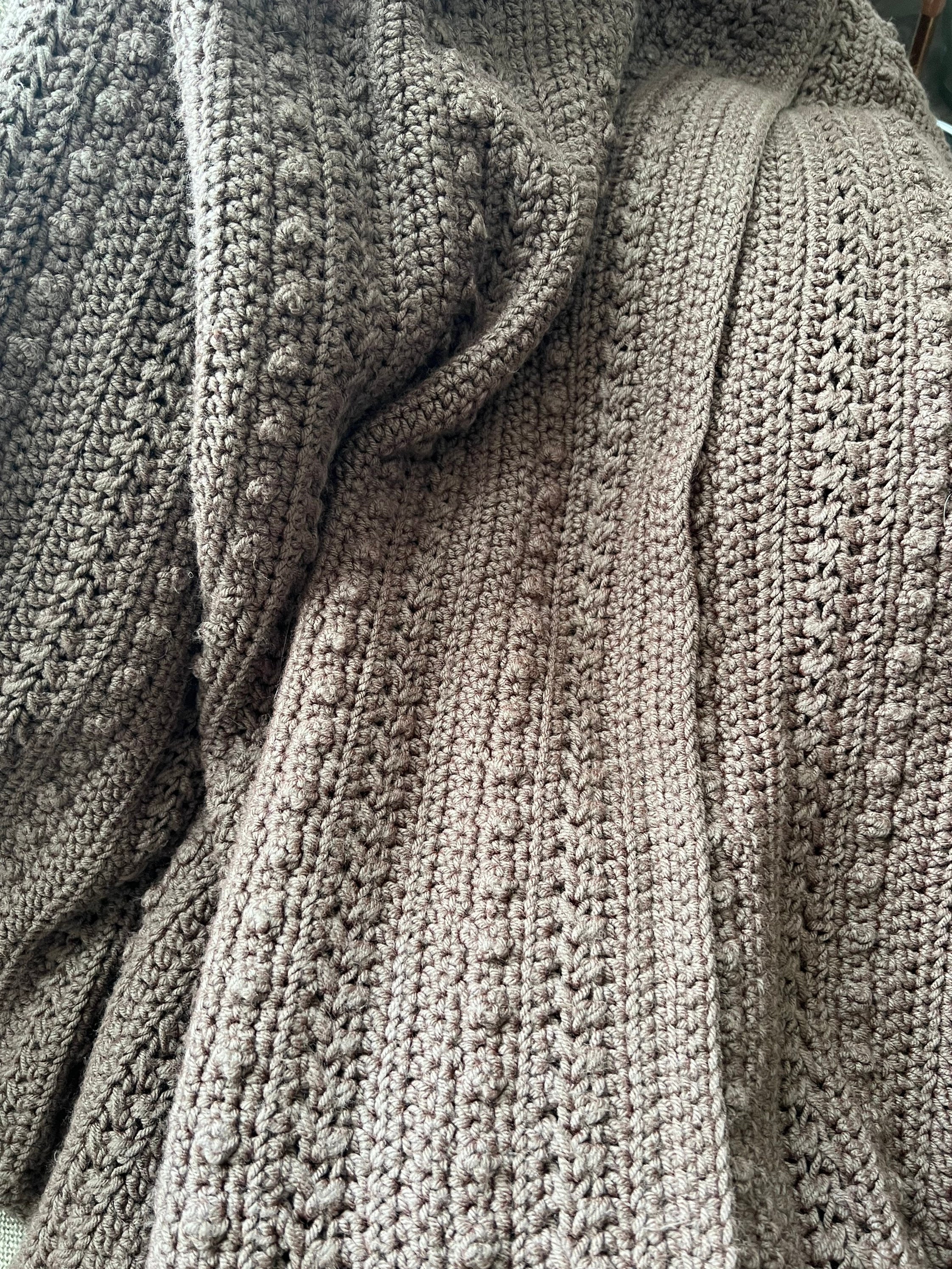 Textured Afghan Crochet PATTERN / Crochet Patterns Afghan Blanket ...