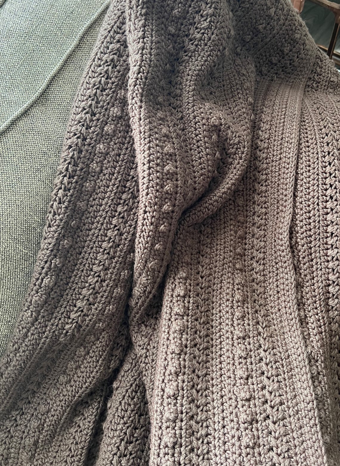 Textured Afghan Crochet PATTERN / Crochet Patterns Afghan Blanket ...