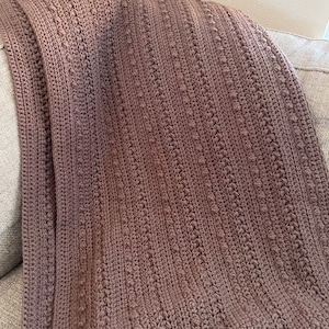 Textured Afghan Crochet PATTERN / Crochet Patterns Afghan Blanket ...