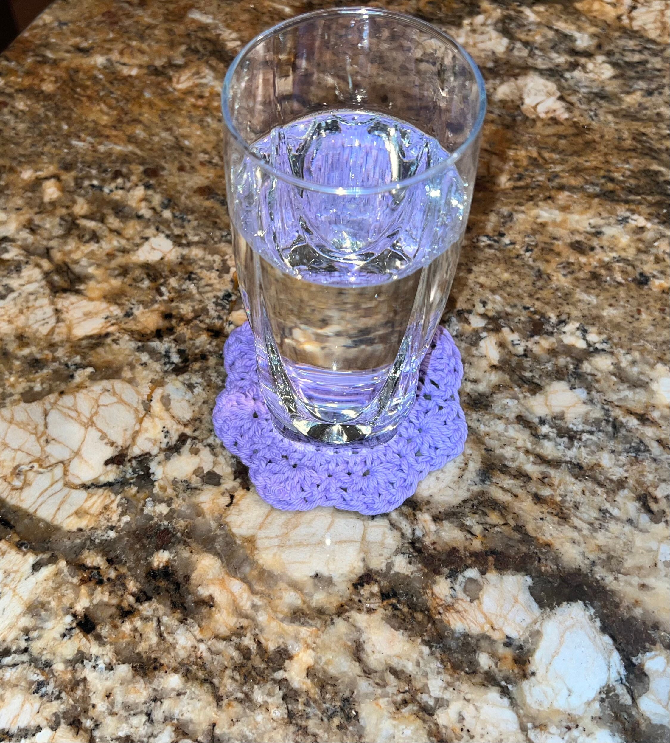 Scallop Edge Coaster Crochet Pattern - Easy - Etsy
