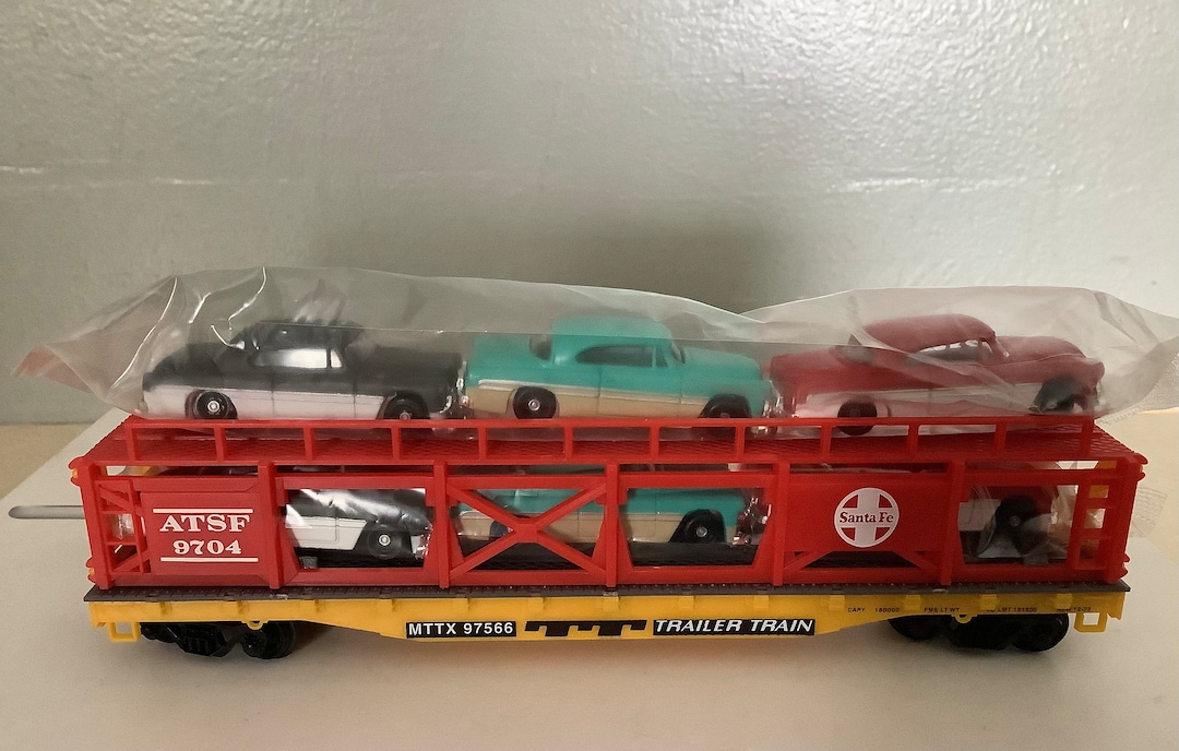 HO Scale Train Car, HO Scale Auto Carrier Train Car - Etsy