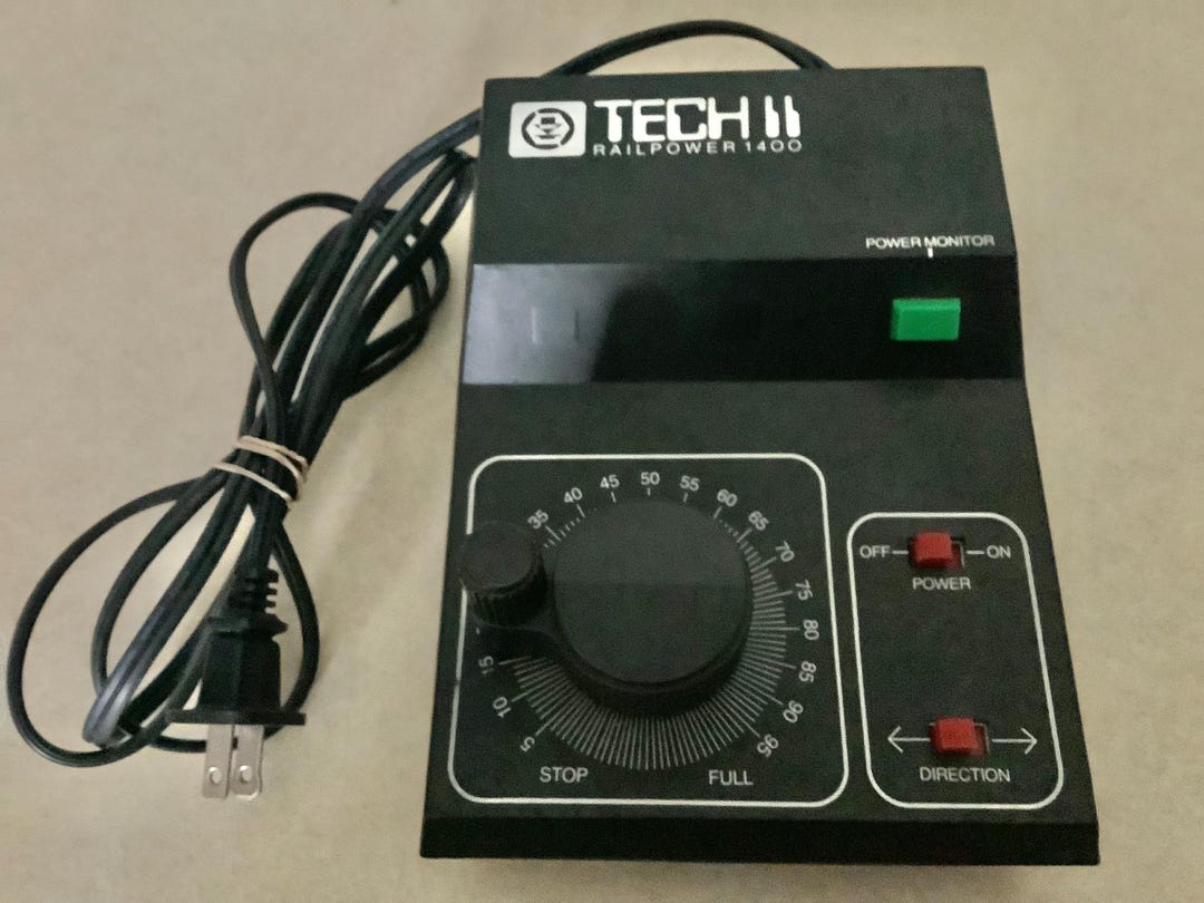 HO Scale Train Transformer, MRC Tech II Transformer, Model Railroad ...