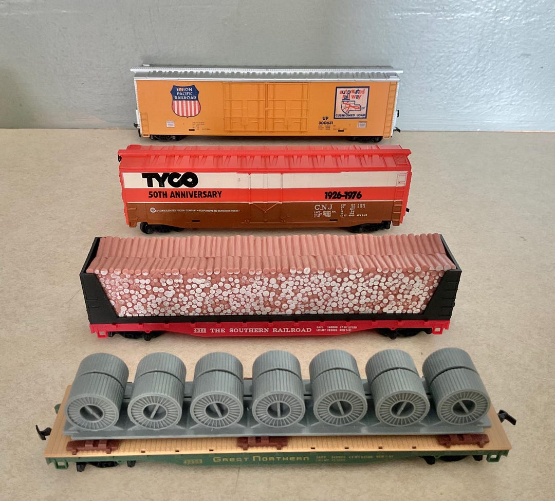 HO Scale Specialty Train Cars, Model Railroad Rolling Stock - Etsy