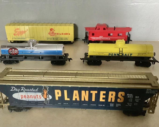 HO Scale Train Cars, Model Railroad Rolling Stock - Etsy