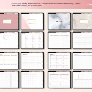 2025 Digital Planner: Rainbow Theme, Hyperlinked (digital Download) - Etsy