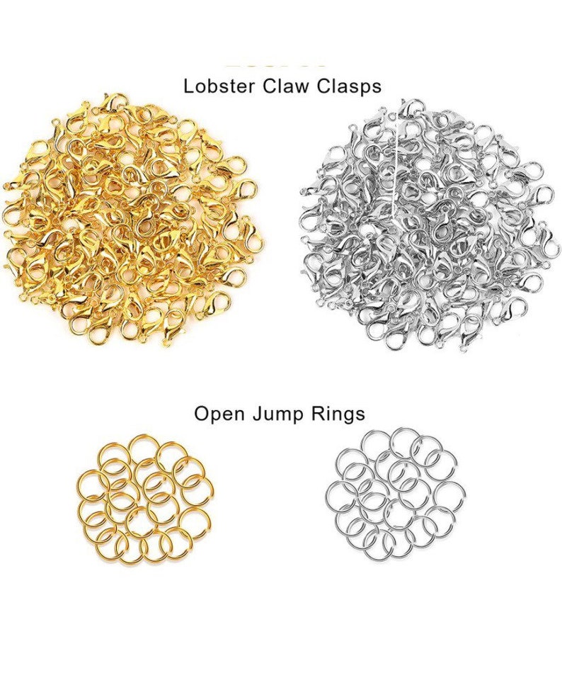 12mm Lobster Clasps, Gold Silver Planner Charm Clasps, DIY Clip on ...