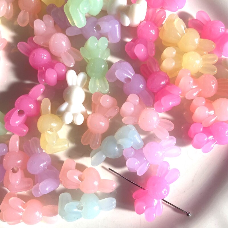 Rabbit Beads - Etsy