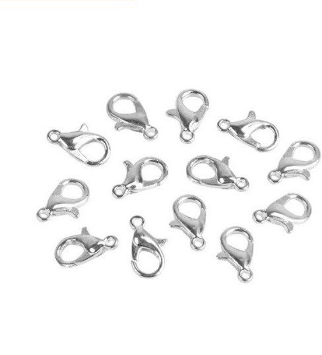 12mm Lobster Clasps, Gold Silver Planner Charm Clasps, DIY Clip on ...