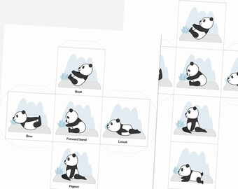 Printable Kids Yoga Cards Yoga Poses Digital Yoga Asanas - Etsy