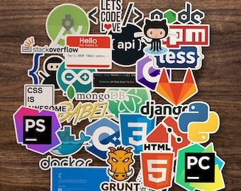 Developer Stickers - Etsy