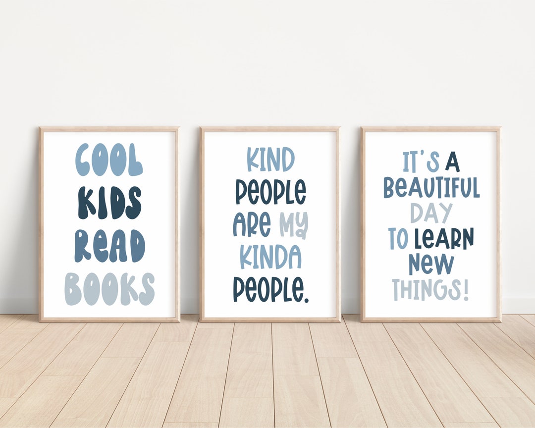 Digital Download Classroom Decor, Printable Classroom Poster Set ...
