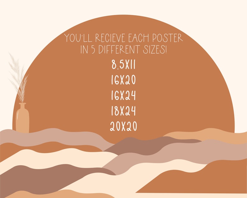 Digital Download Classroom Decor, Printable Classroom Poster Set ...