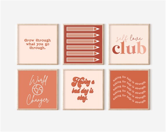 Classroom Posters Elementary High School Boho Classroom | Etsy
