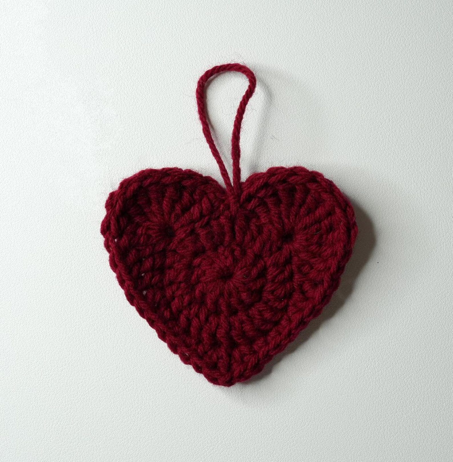 Crochet Large Heart Applique Pattern | PDF Pattern & Video - Etsy