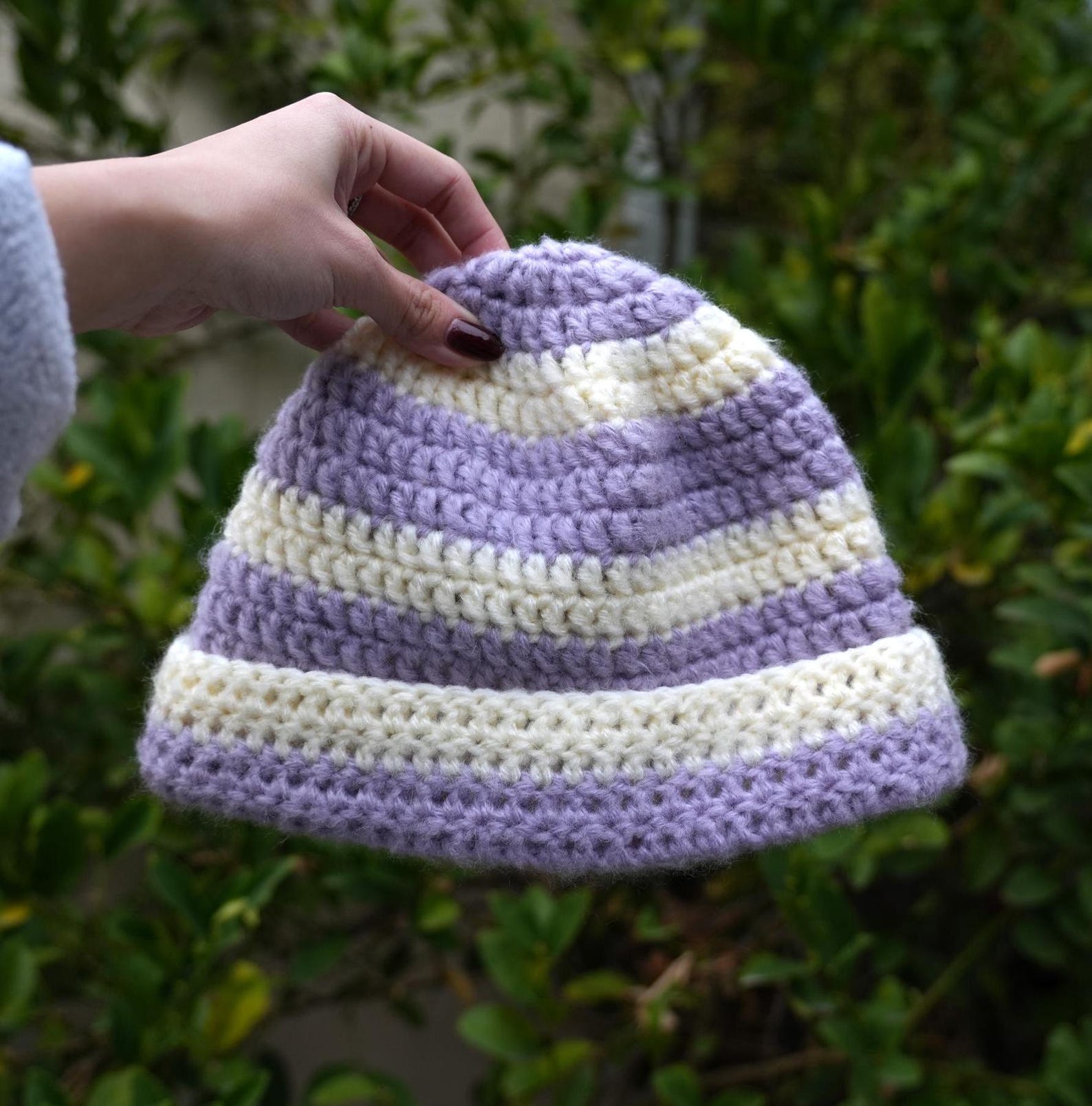 Crochet Striped Beanie Pattern | PDF Pattern & Video - Etsy
