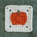 Fall Granny Square Patterns | Pumpkin Granny Square | Mushroom Granny ...