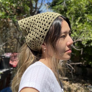 Granny Triangle Bandana Pattern | Crochet Bandana Pattern | PDF Pattern ...