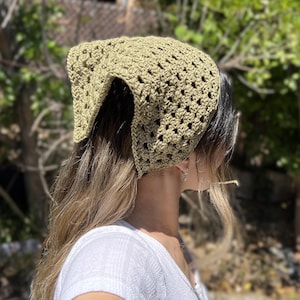 Granny Triangle Bandana Pattern | Crochet Bandana Pattern | PDF Pattern ...