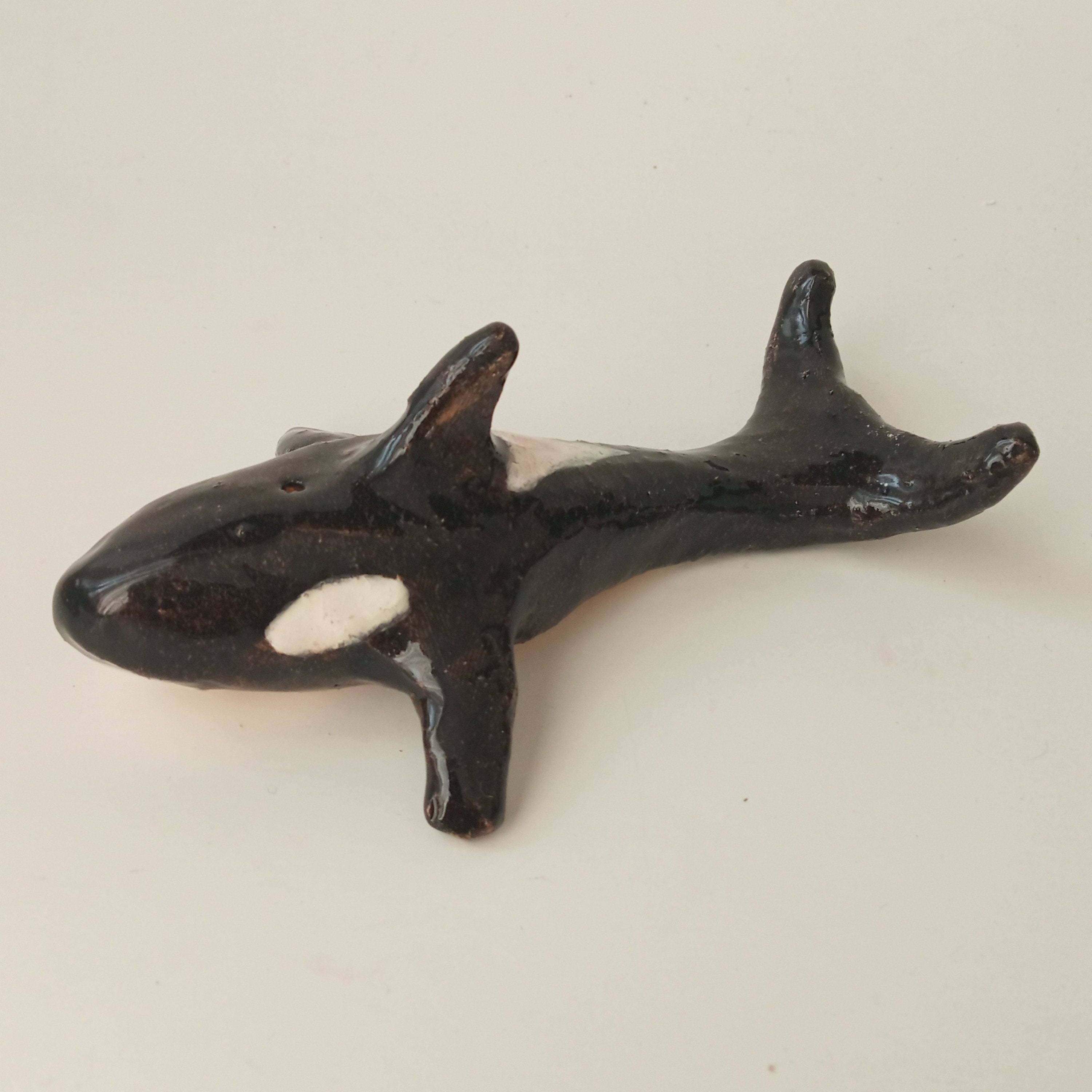 Orca, Ceramic Killer Whale,handmade Orca Figure, Ceramic Sculpture. - Etsy
