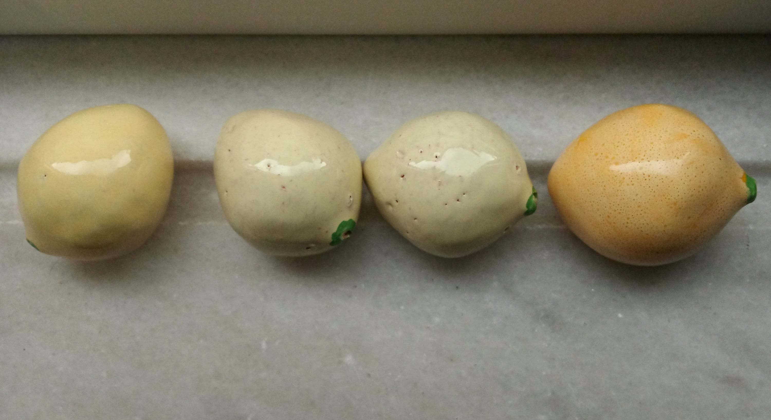 Ceramic Lemon, Handmade Lemon Sculpture, Party Decoration, Kitchenware ...