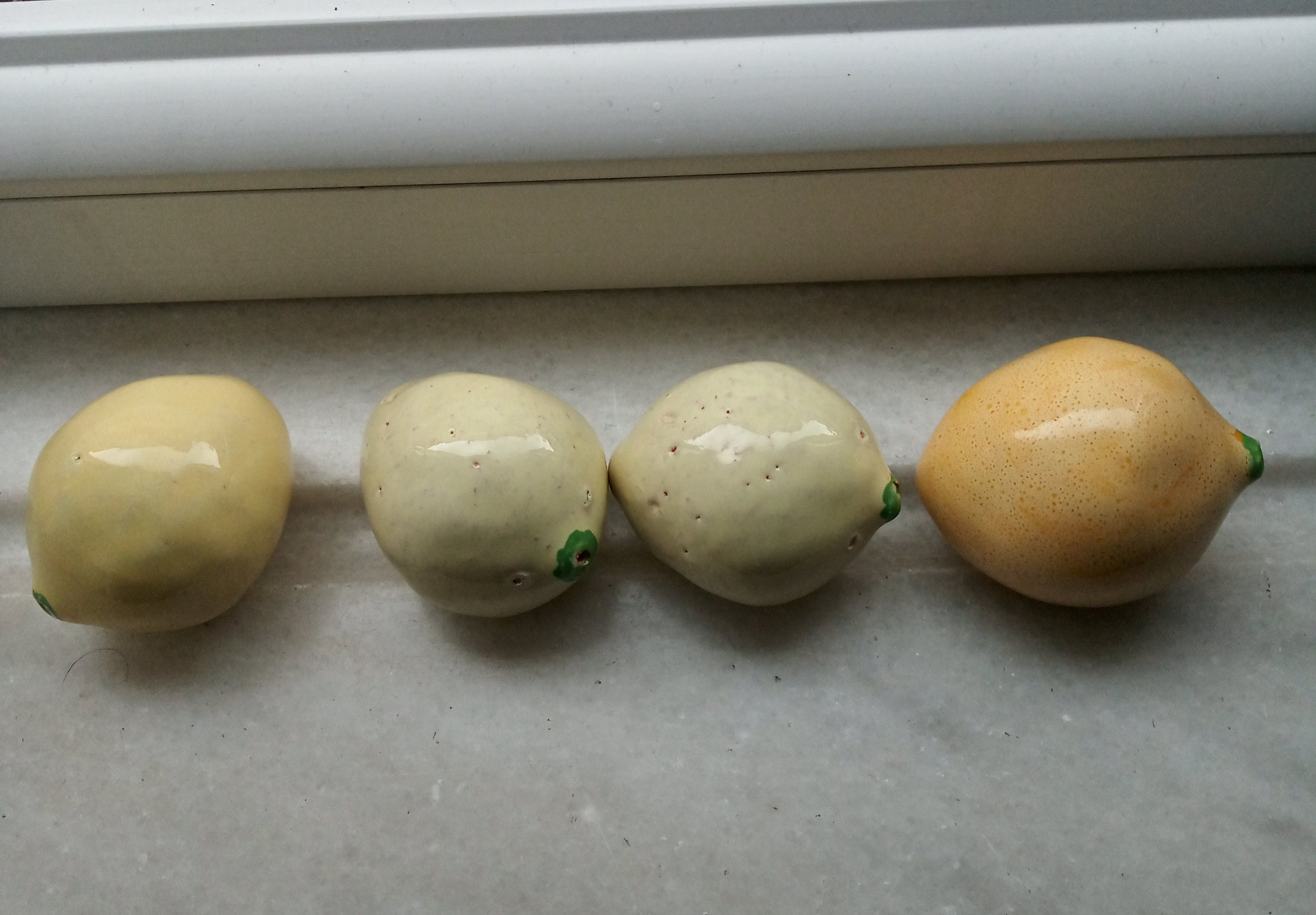 Ceramic Lemon, Handmade Lemon Sculpture, Party Decoration, Kitchenware ...