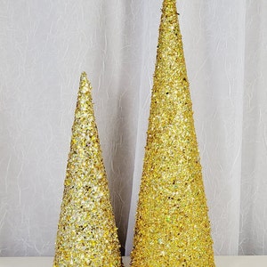 Handmade Gold Glitter Tree: Party Centerpiece Decor - Etsy