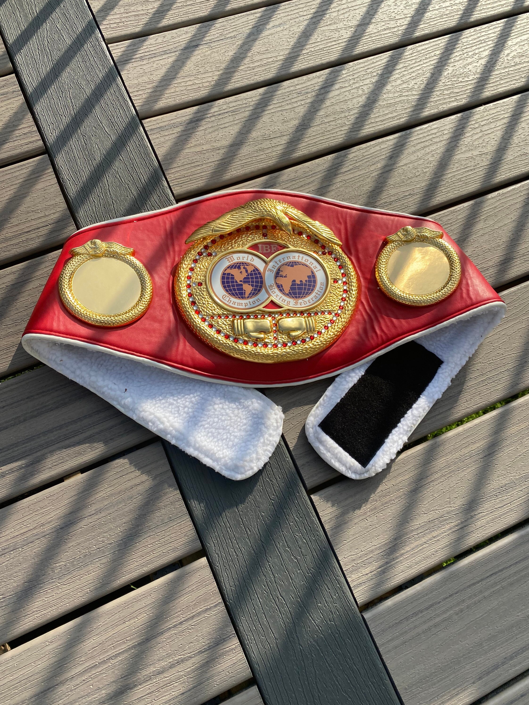 IBF Boxing Championship Belt Adult Size Same Day Shipping | Etsy