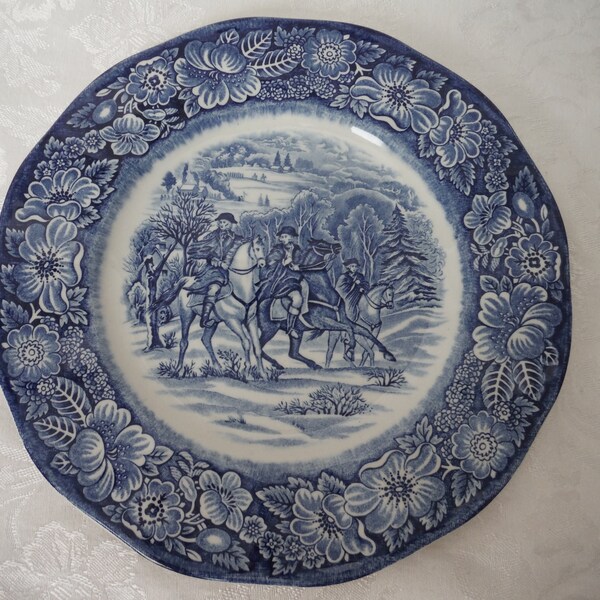 Liberty Blue Plate - Etsy