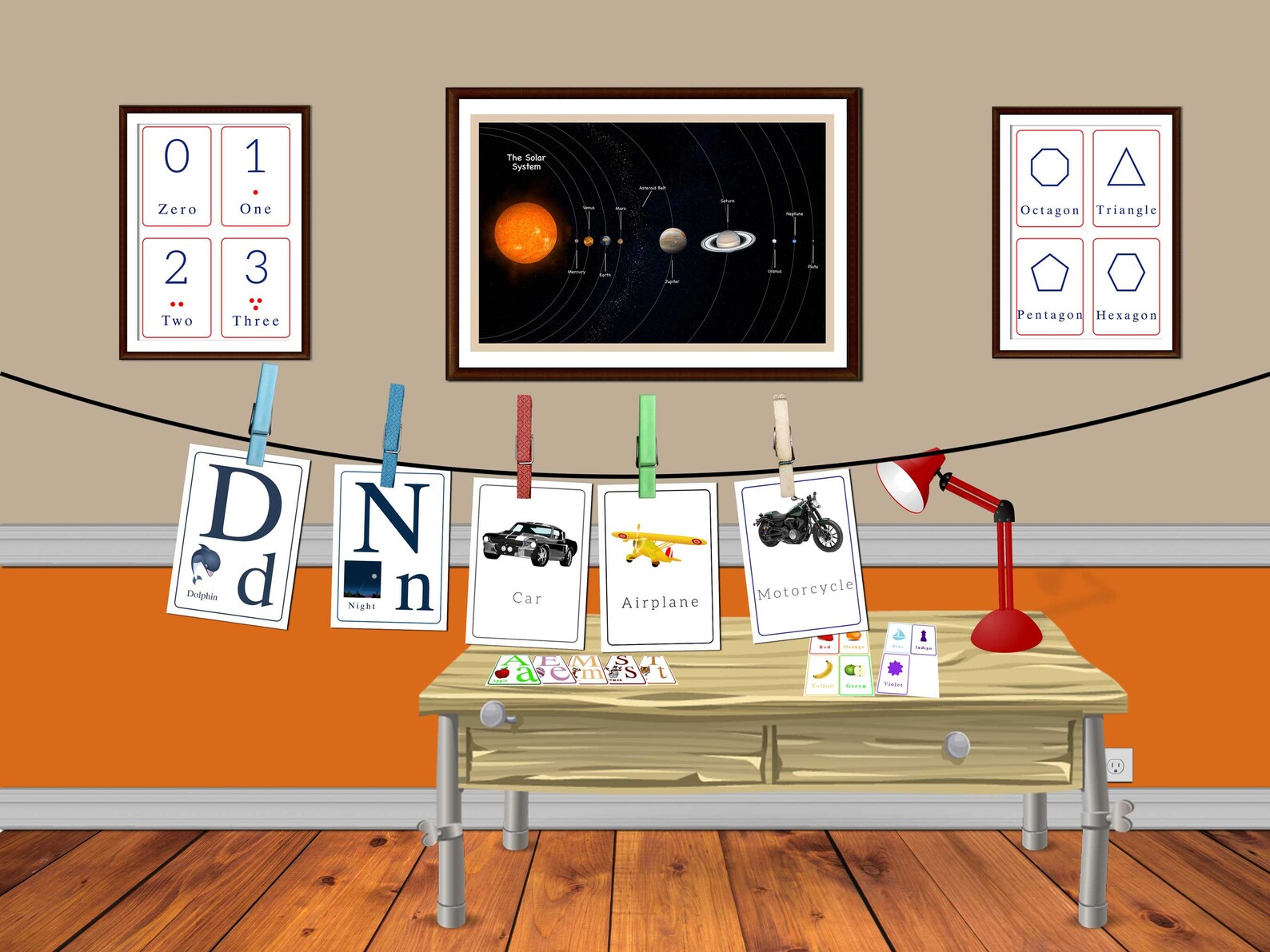 A4 Printable Flash Cards Bundle | Etsy