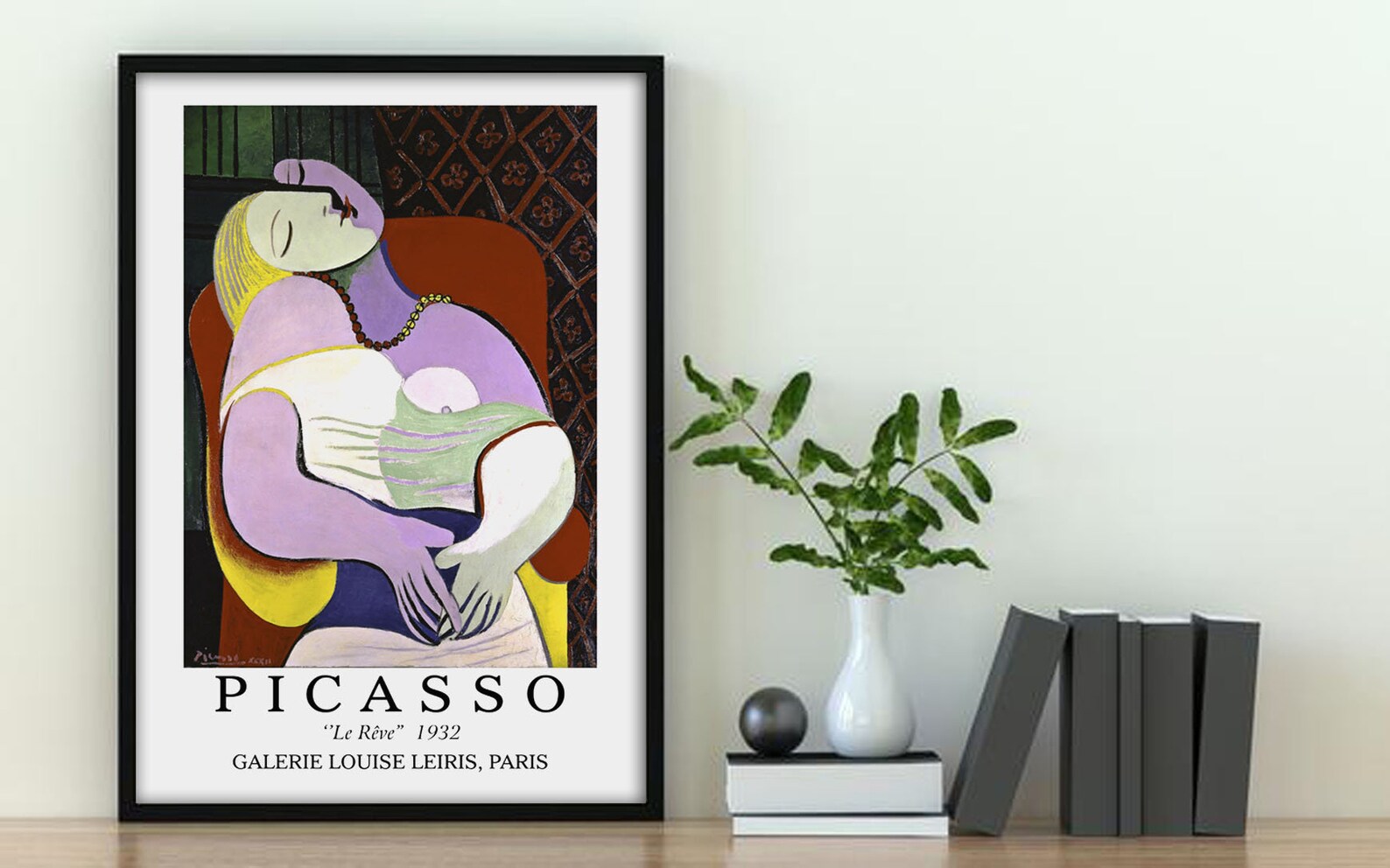 Pablo Picasso Print Cubism Art Picasso Exhibition Le Rêve - Etsy