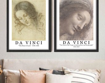 Leonardo Da Vinci Posters - Etsy