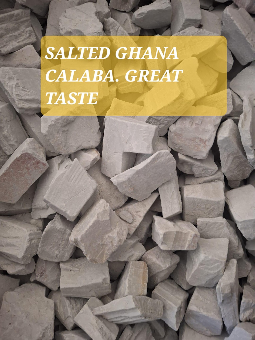 Salted African Edible Clay 240g African Calaba Stone - Etsy