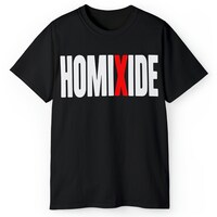 Homixide Gang HXG Album Tour Merch Tee T-shirt Beno! Meechie Playboi ...