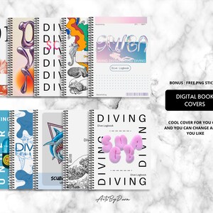 Scuba Diving Log Book Planner, Dive Log Book Hyperlink Pdf, Scuba ...