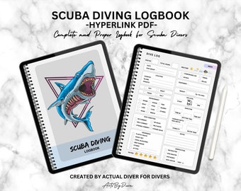Printable Dive Log Book - Etsy