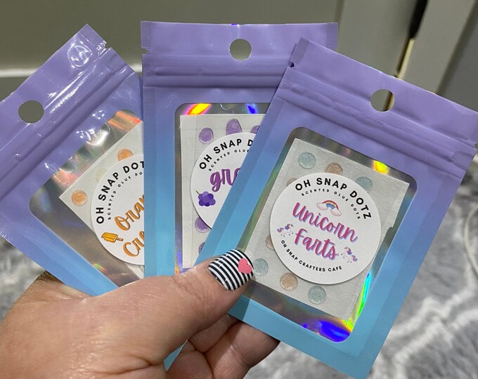 SAMPLE Size Scented Oh, SNAP Dotz the ORIGINAL Scented Glue Dots for ...